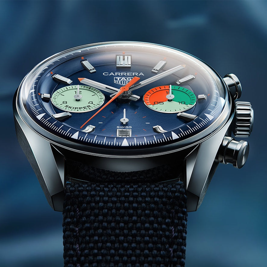 Tag Heuer Carrera Skipper, “Glassbox” Collection, Bezel-Free – Montrez ...