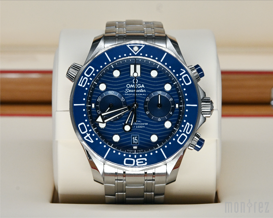 Omega Seamaster Diver 300m Co-Axial Master Chronometer Chronograph 44m ...