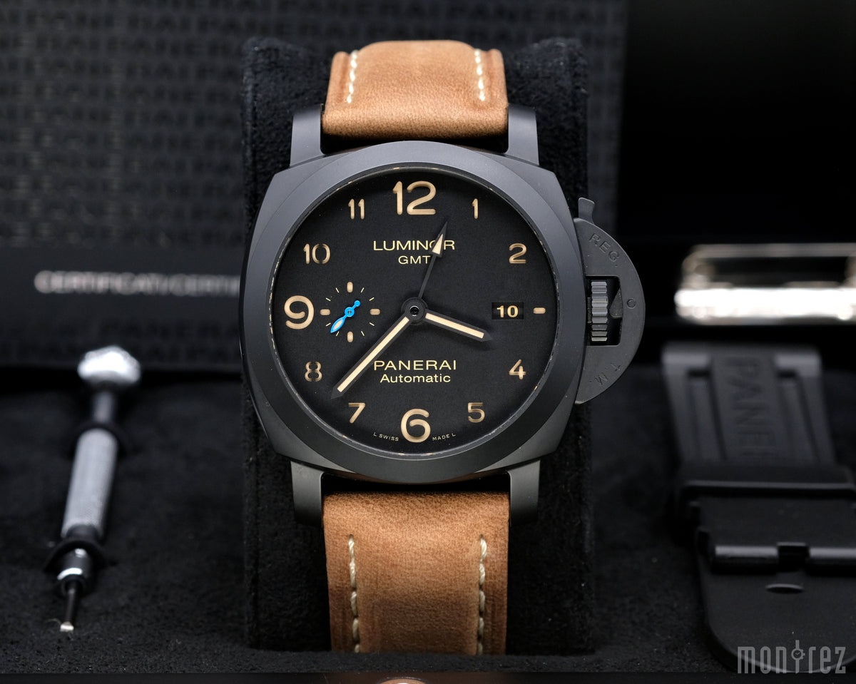 Panerai Luminor 1950 3 Days GMT Automatic Ceramica 44mm PAM01441 ...