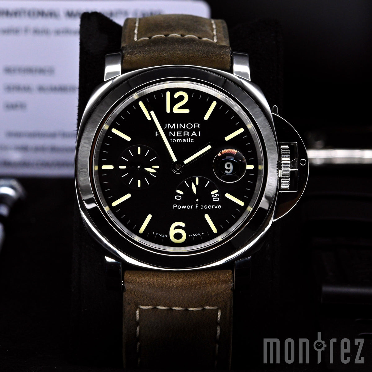 Panerai Luminor Power Reserve Automatic Acciaio 44mm PAM01090 – Montrez ...